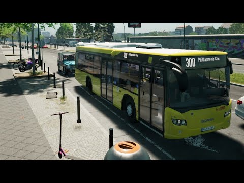 The Bus | Line 300 - Scania Solo - Dynamic Weather - YouTube