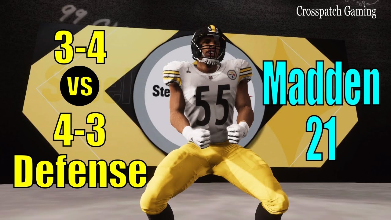 Madden 21 3 4 Vs 4 3 Defense Explained For Beginners YouTube