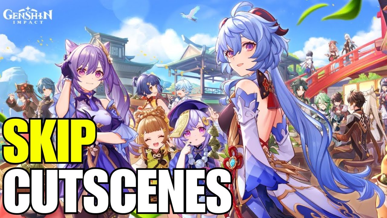 How To Skip Cutscenes In Genshin Impact - YouTube