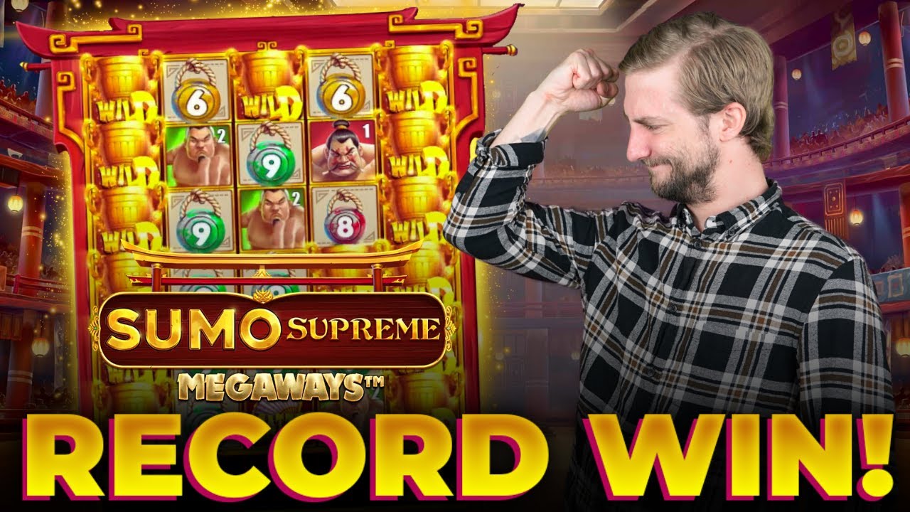 OUR INSANE RECORD WIN ON SUMO SUPREME MEGAWAYS (MASSIVE WIN) 🏆🔥 - YouTube