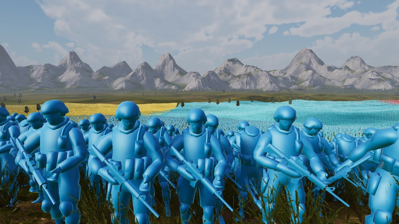 2 Million Army Men vs 8,000 Laser Knights Ultimate Epic Battle ...