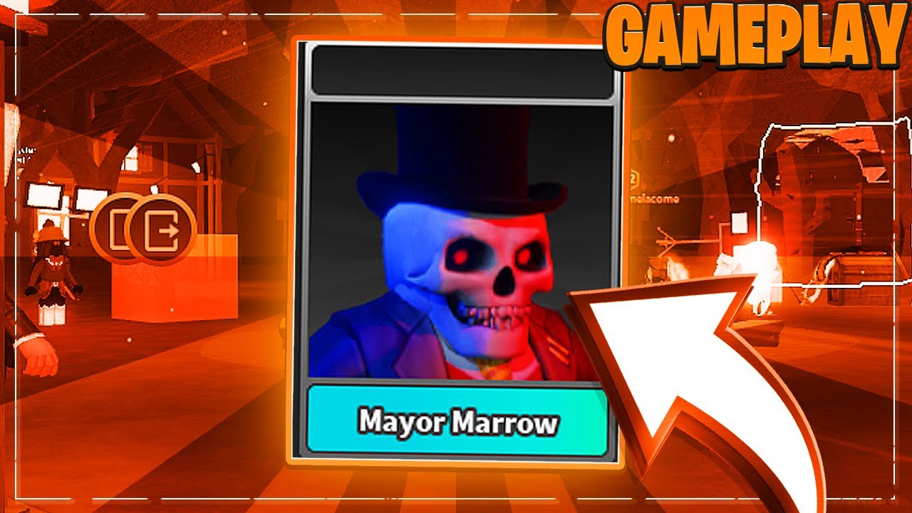 Roblox Survive The Killer (Killer) Mayor Marrow - Gameplay - YouTube
