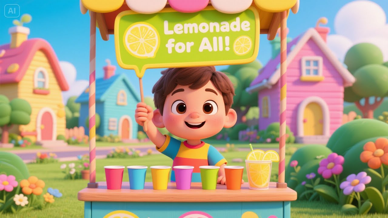 Lemonade Champs – JJ’s Stand is Open! | Popular Nursery Rhyme ...