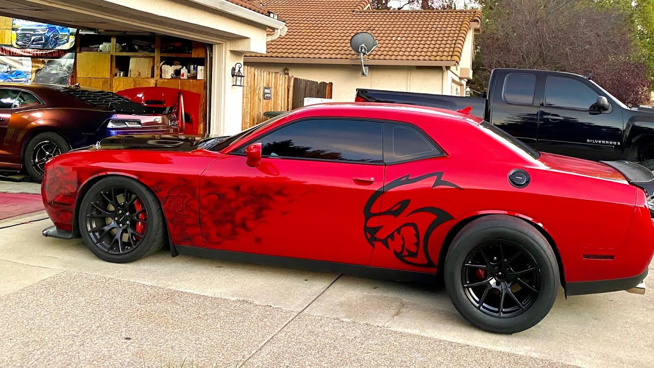 1000 hp Hellcat. Mickey Thompson Slicks. New Wheels. E85 Problems. HHP ...