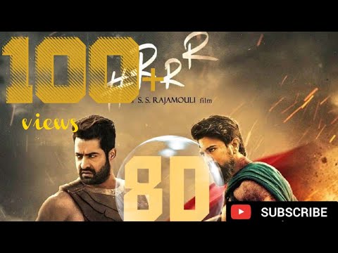 "RRR" motion poster With surrounded music 8D use your headphones - YouTube