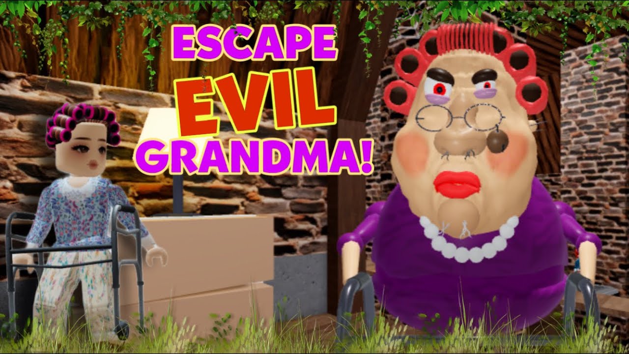 ESCAPE EVIL GRANDMA! (FIRST PERSON OBBY) | ROBLOX GAMEPLAY WALKTHROUGH ...