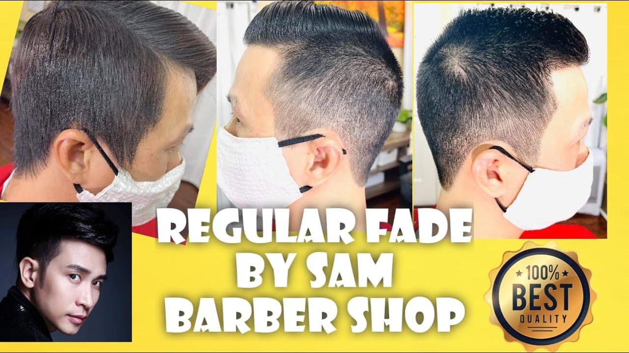 Regular haircut by Sam Barber Shop. Easy to Learn - YouTube