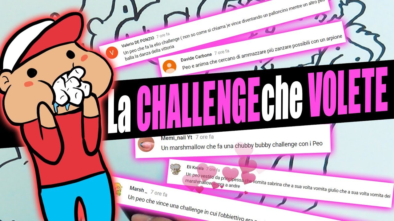 Disegno la "CHALLENGE" che VOLETE!!! - 05 - YouTube