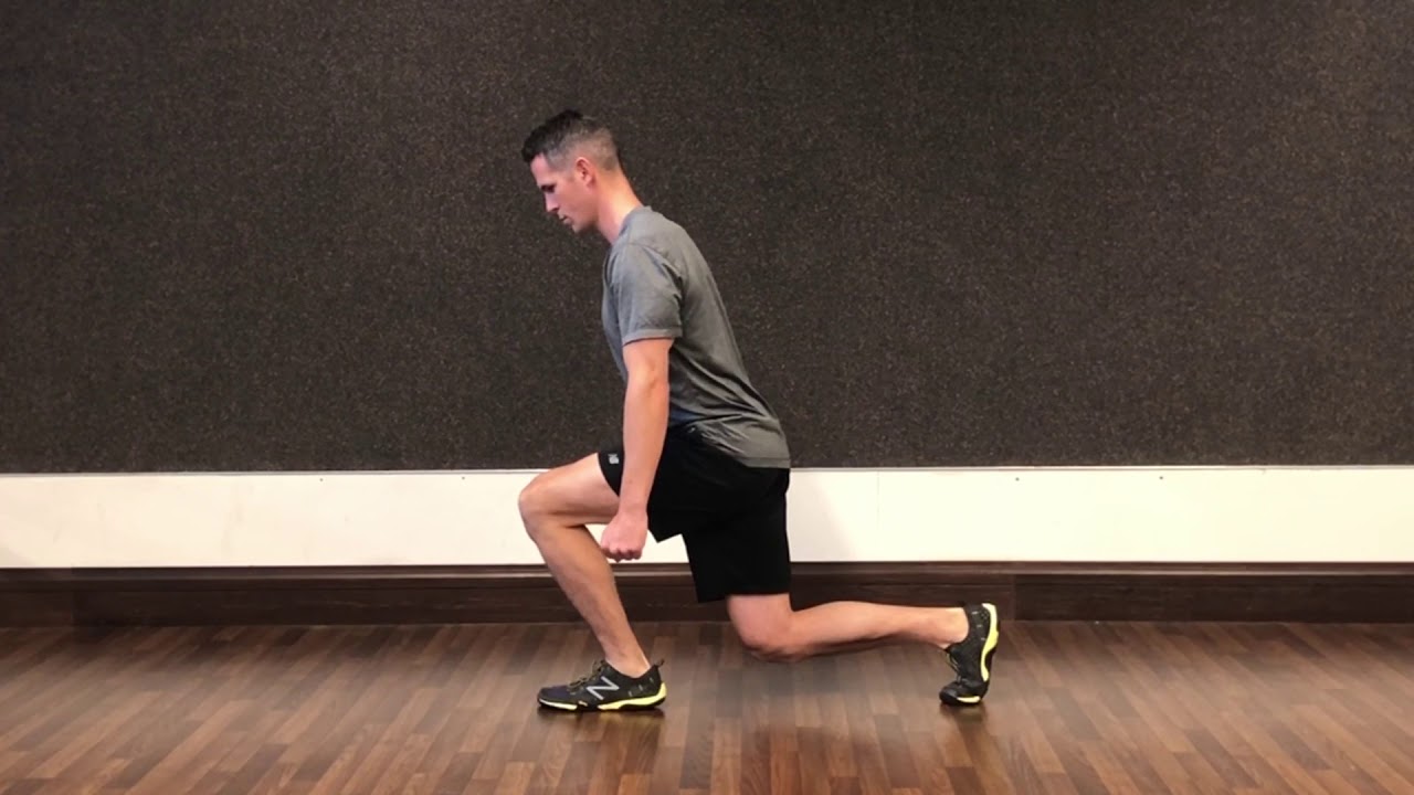 Bodyweight Static Split Squat - YouTube