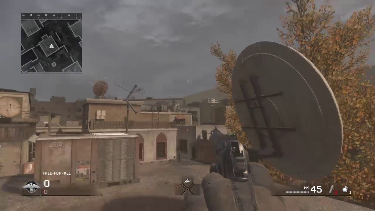 COD4:MWR STRIKE ROOF TOP GLITCH AND JUMP SPOTS!!!! - YouTube