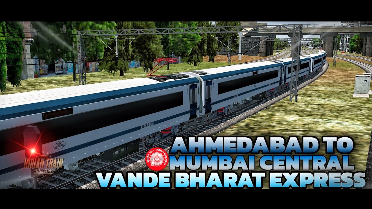 Ahmedabad to Mumbai Central 22962 vande Bharat Express Full train ...