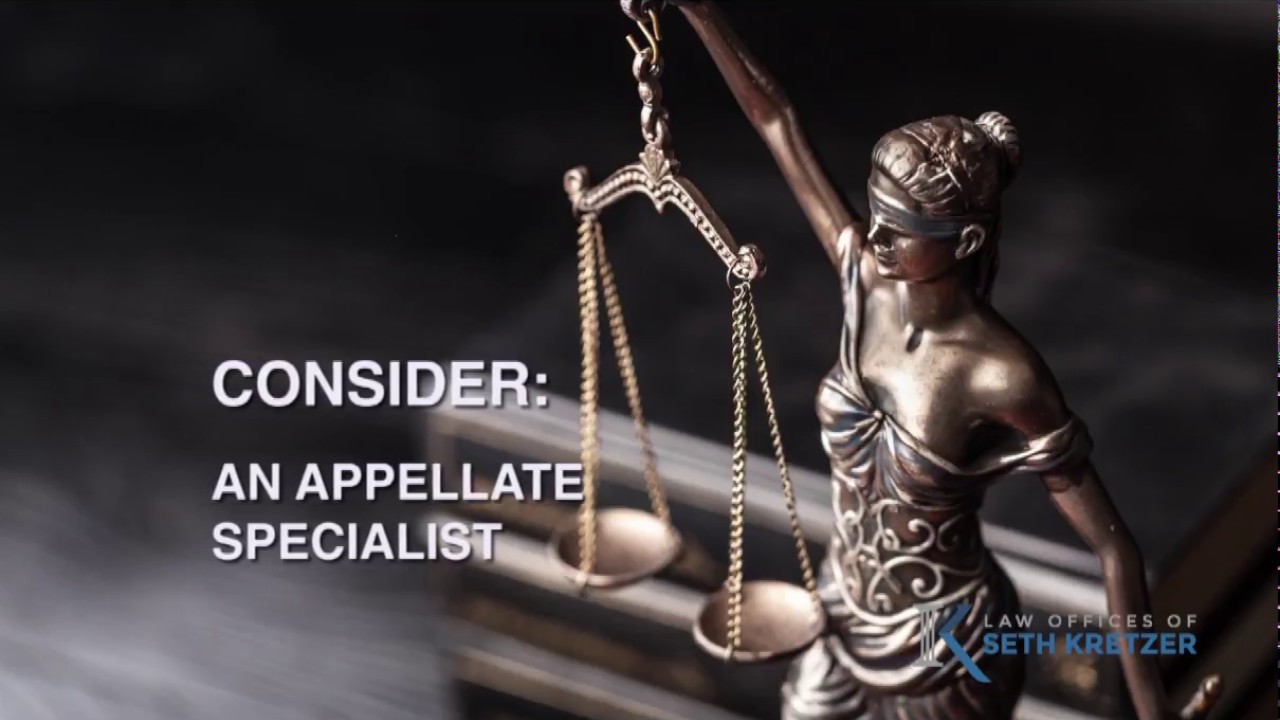 Federal Criminal Appeals Lawyer | The Law Offices of Seth Kretzer - YouTube