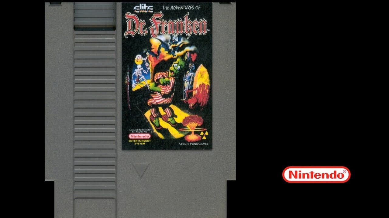 The Adventures of Dr. Franken (NES) Unreleased Prototype (Gameplay) The ...