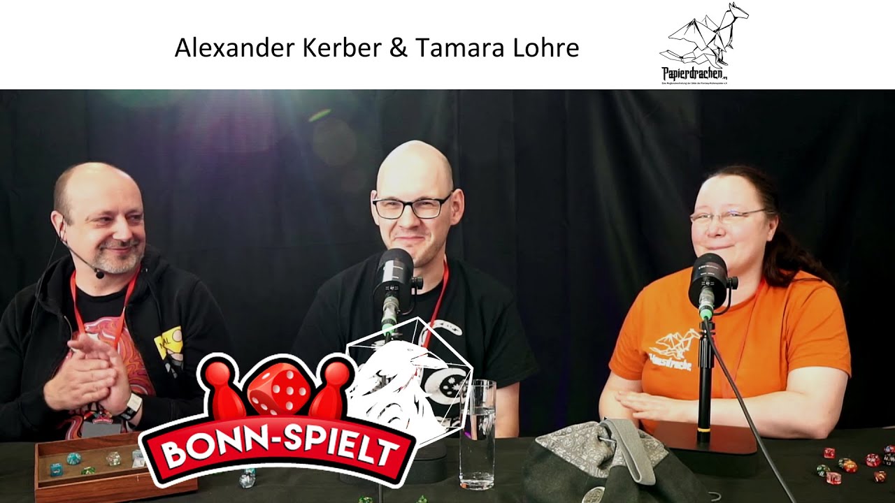 🎲 BONN-SPIELT 2024: Die Papierdrachen: Interview mit Alexander Kerber ...