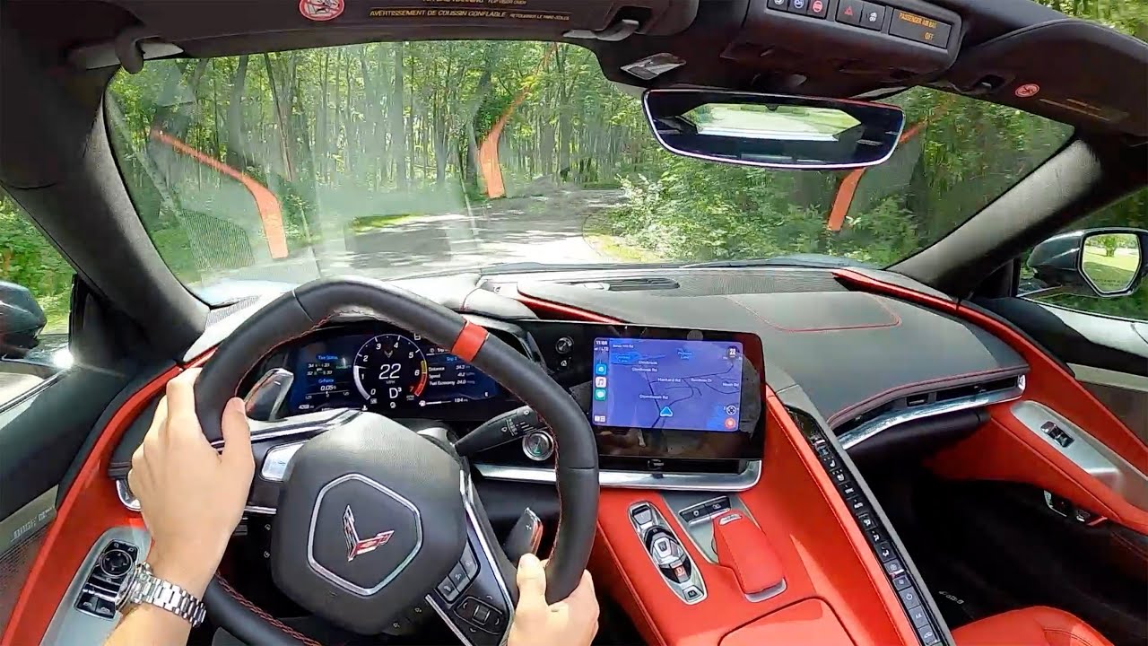 2020 C8 Chevrolet Corvette Stingray Coupe - POV Backroad Driving ...