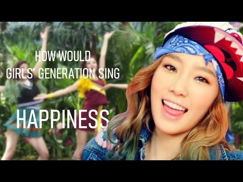 How Would Girls' Generation Sing "Happiness" by Red Velvet - YouTube