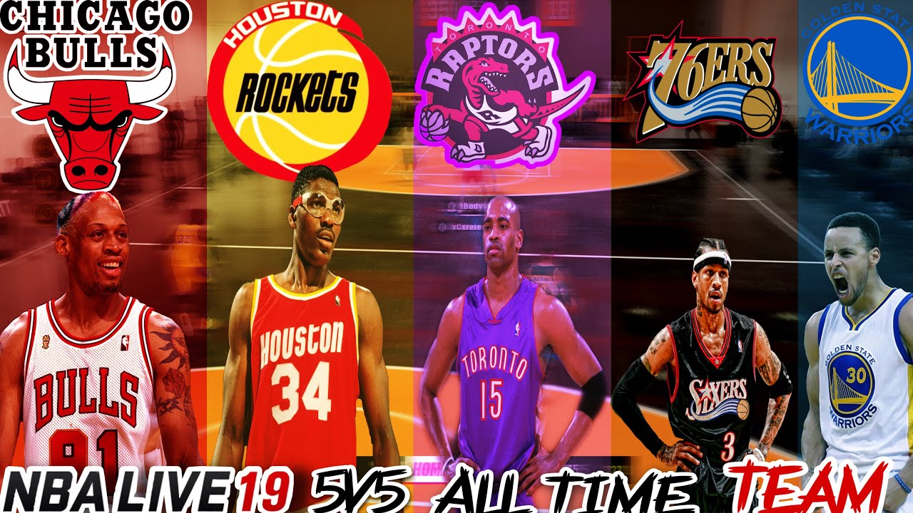NBA LIVE 19 ALL TIME TEAM TAKES OVER 5v5 LEAGUE (5v5 League Part 3 ...