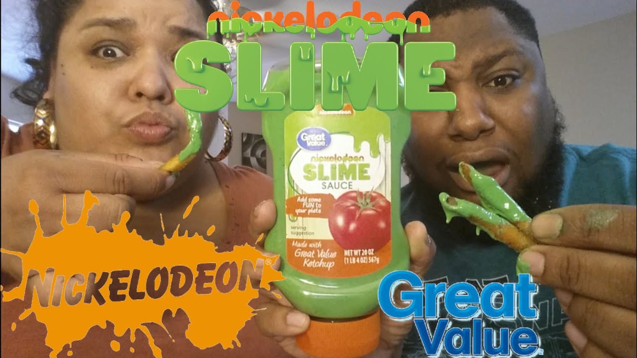 Walmart Great Value Nickelodeon Slime Ketchup Review Youtube