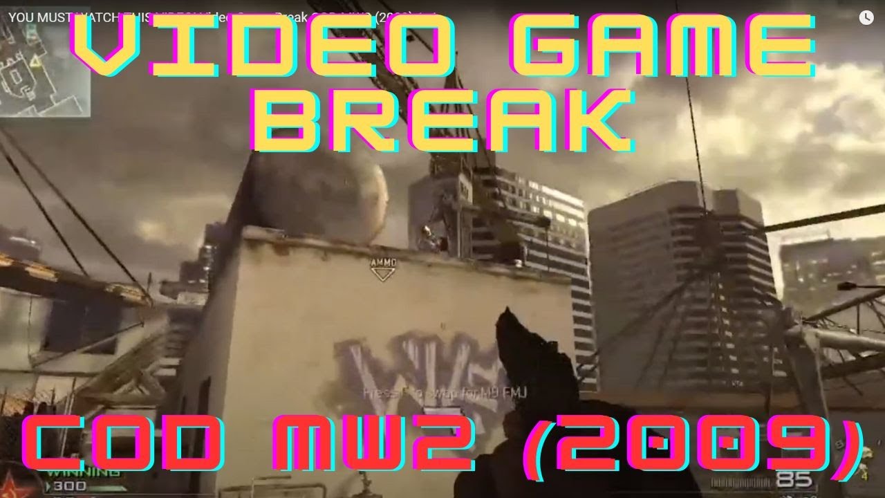 YOU MUST WATCH THIS VIDEO! Video Game Break COD MW2 (2009) 1v1 - YouTube