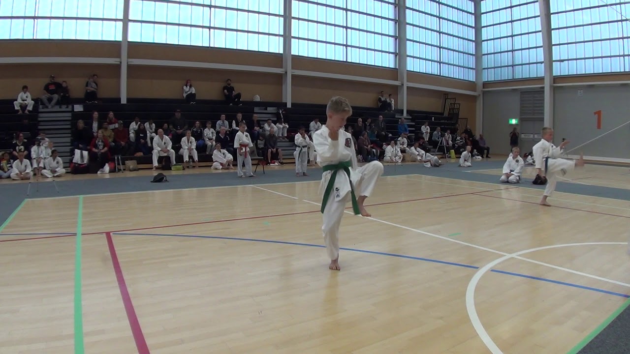 gkr nz nats 2019 10 20 r2 upto 9yrs male female 6th 4th kata 06a saifa ...