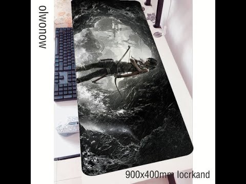 Mouse Pad GAMER - Tomb Raider 900X400X4 MM - YouTube