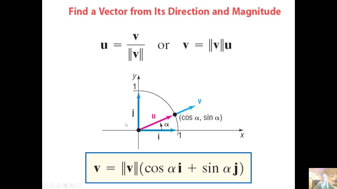 Lecture Chapter 5 Vectors Part III - YouTube
