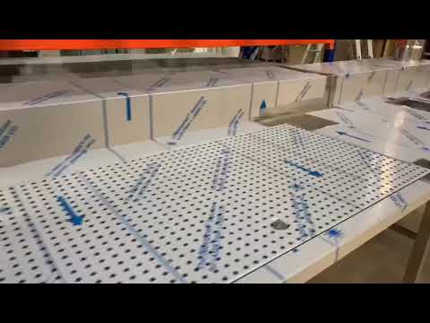 Down flow benches - YouTube