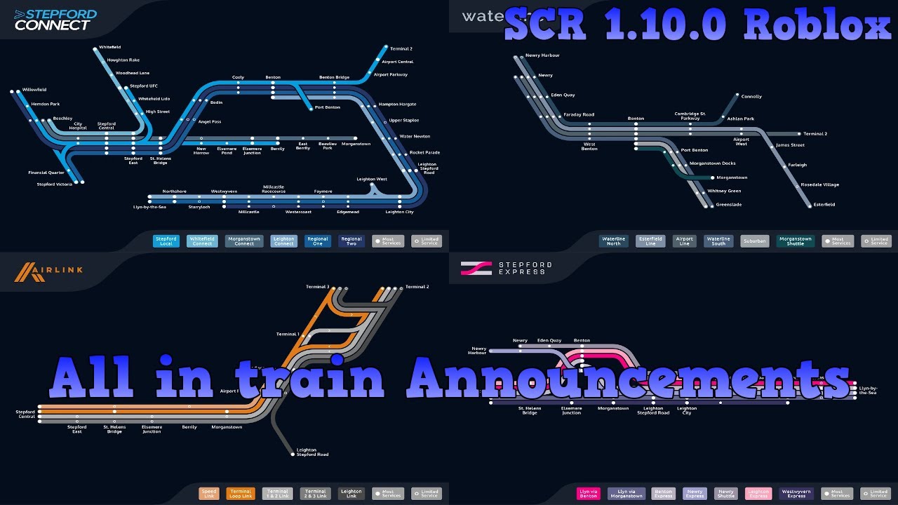 All in train Announcements | SCR 1.10.0 Roblox - YouTube