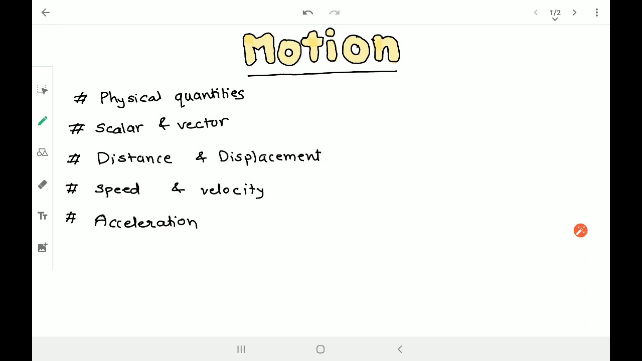 Motion part 1 - YouTube