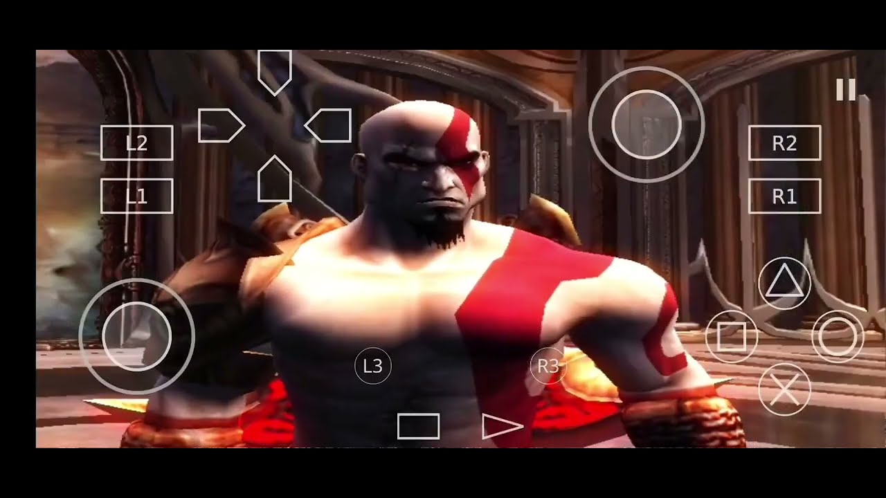 🔥 God of War PS2 Epic Boss Fight | Kratos vs Hera | Aether SX2 Android ...