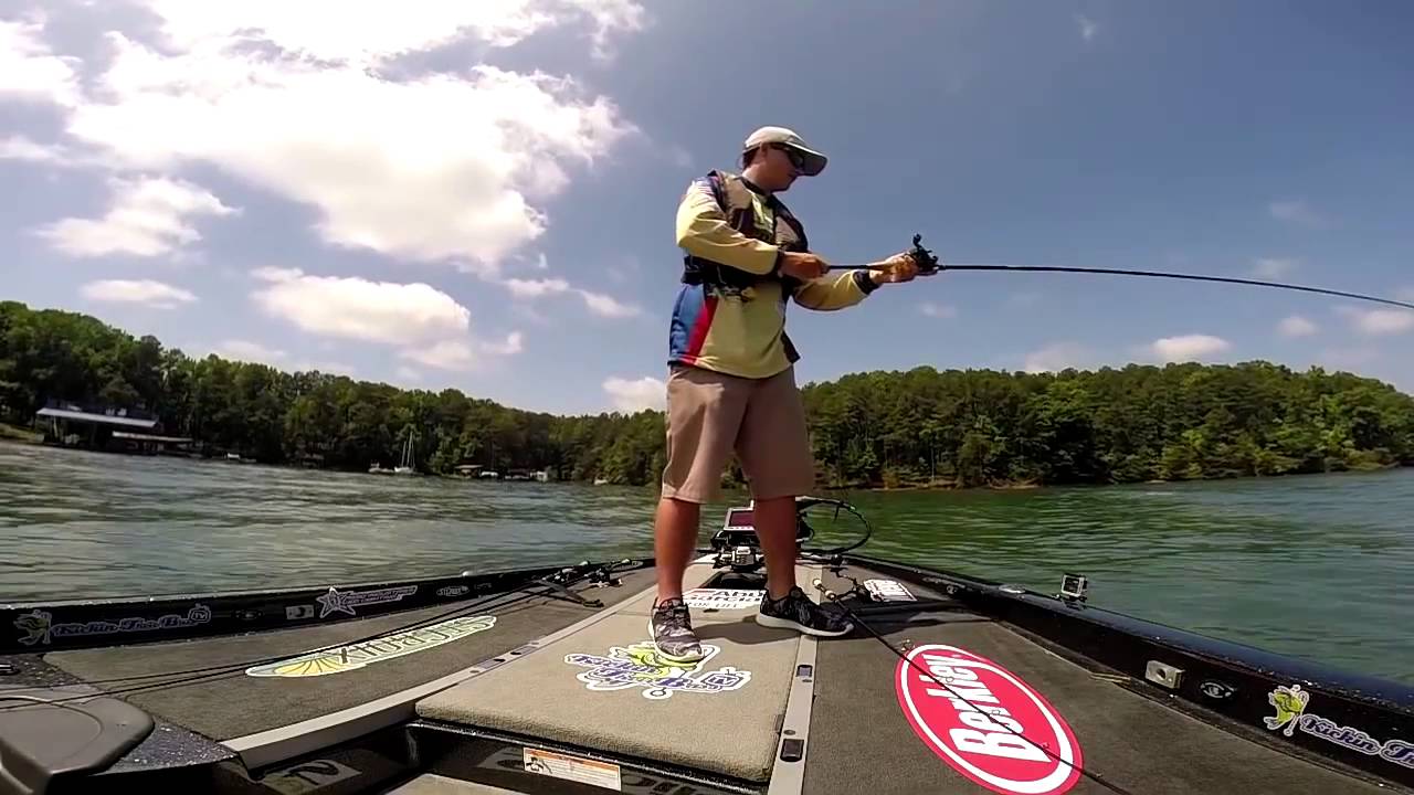 Bass Fishing Lake Lanier The Lanier Project - YouTube