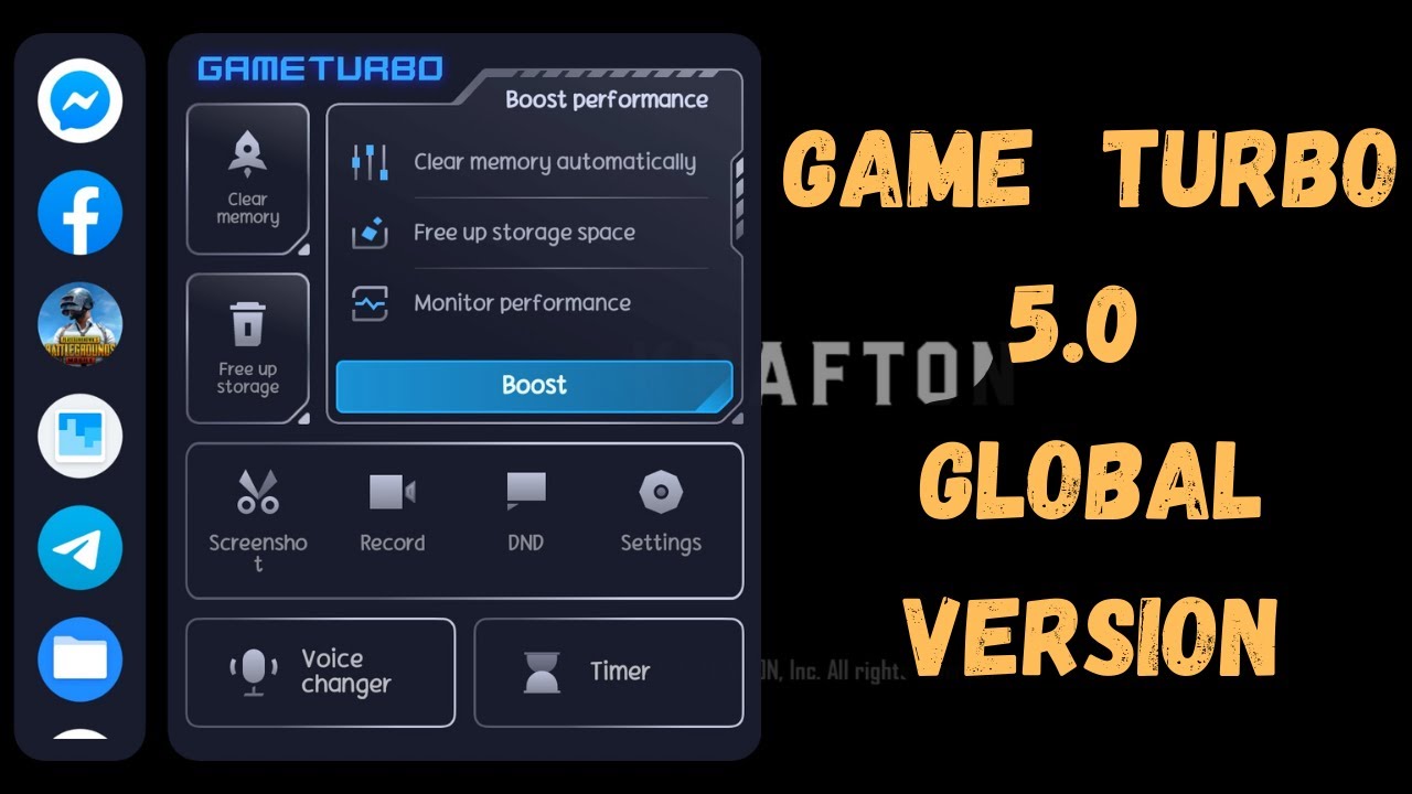 GAME TURBO 5.0 GLOBAL VERSION 1ST UPDATE - YouTube