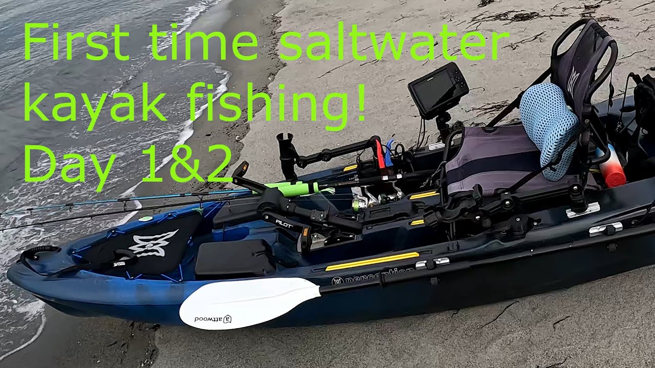 First time saltwater kayak fishing in the Puget Sound with my ...