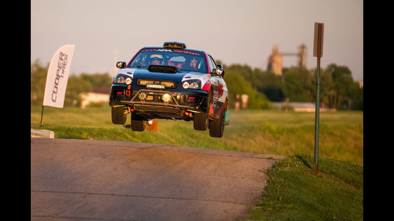 Southern Ohio Forest Rally 2022 (SOFR) SS1 Big Jump - YouTube