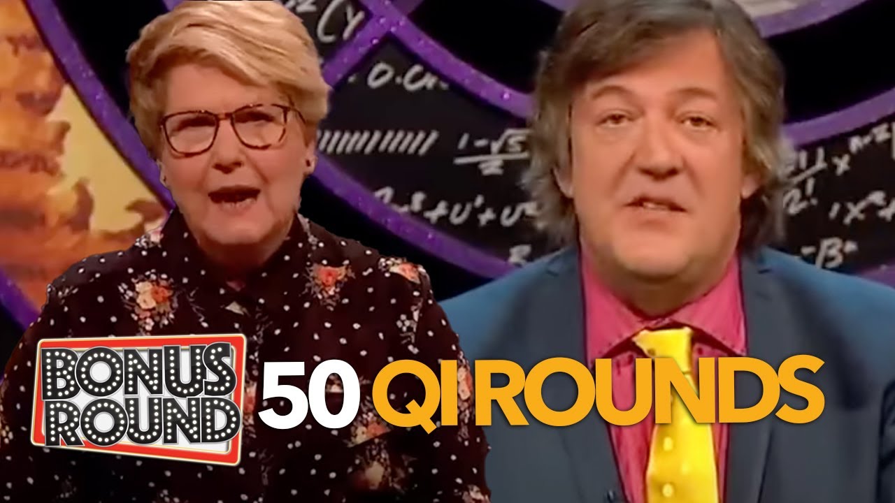 50 QI Rounds With Stephen Fry & Sandi Toksvig - YouTube