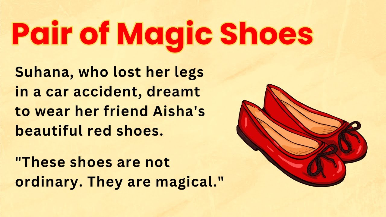 Magic Shoes🌟 Learn & Improve English Through Story - YouTube