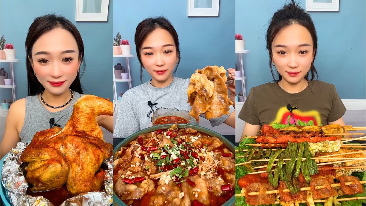 GRILLED CHICKEN AND SOUP,#SING JINH #Delicious ASMR - YouTube