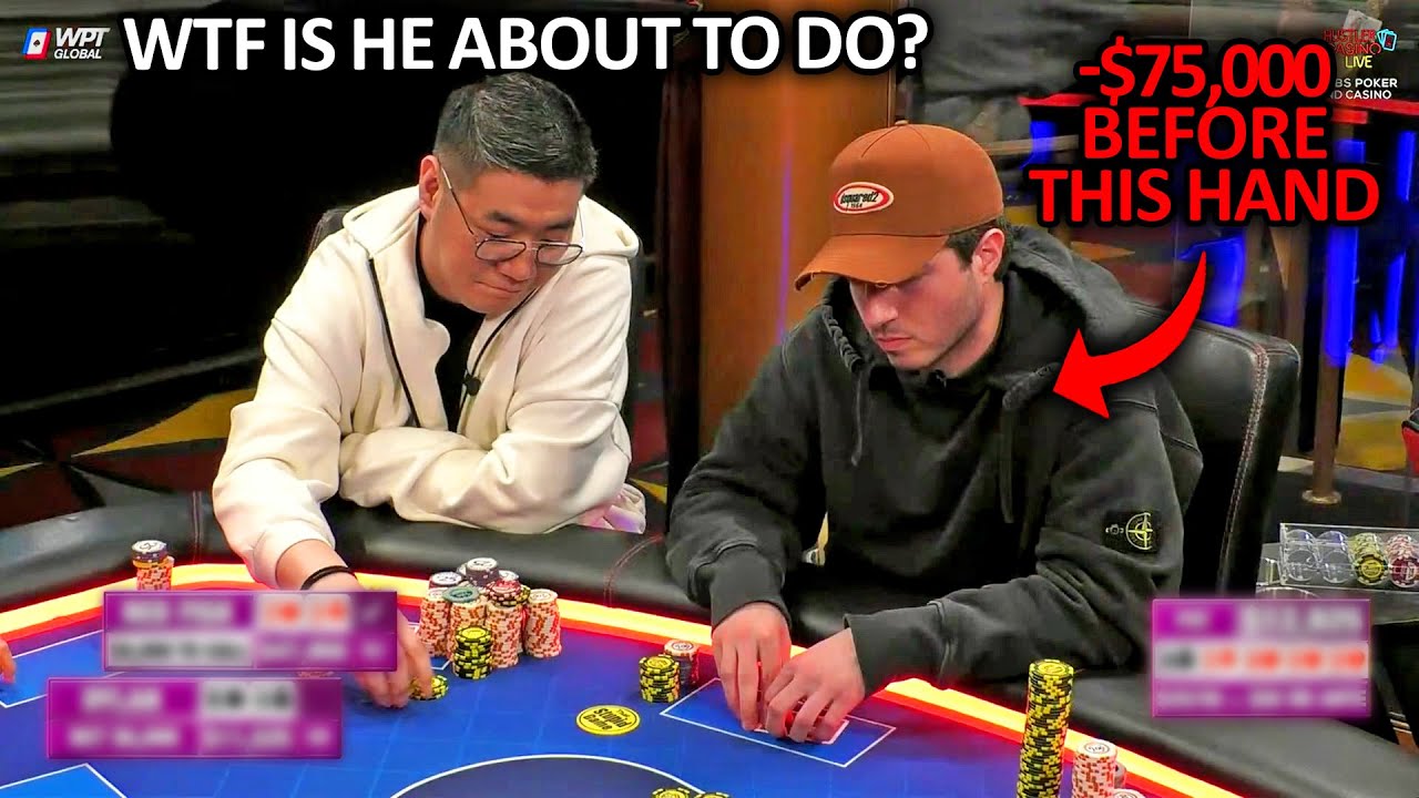 UNBELIEVABLE CALL Could Destroy Already Tilted Dylan @HustlerCasinoLive ...