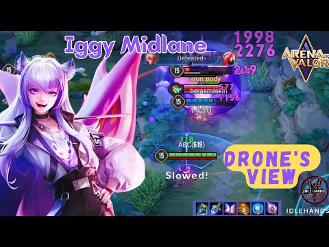 Iggy Midlane Gameplay|| AOV || MVP (@idlehands1571 ) - YouTube