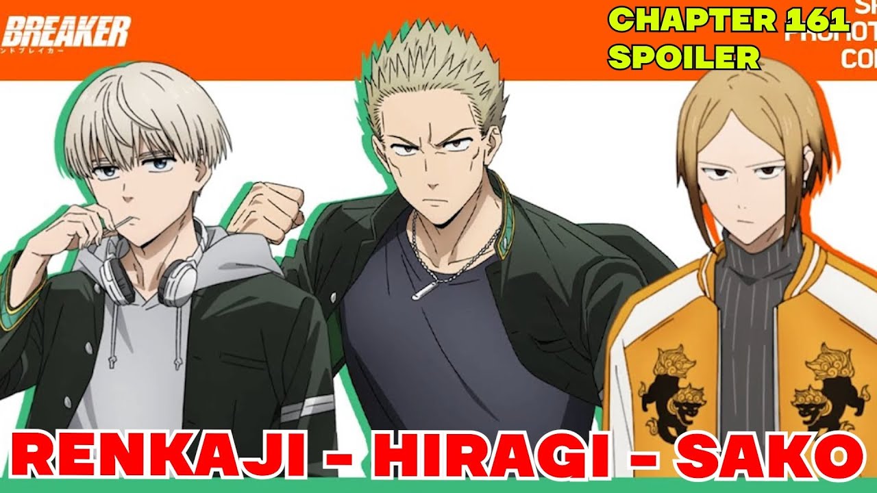 WINDBREAKER CHAPTER 161 SPOILER BARU - TRIO HIRAGI SAKO REN KAJI ...