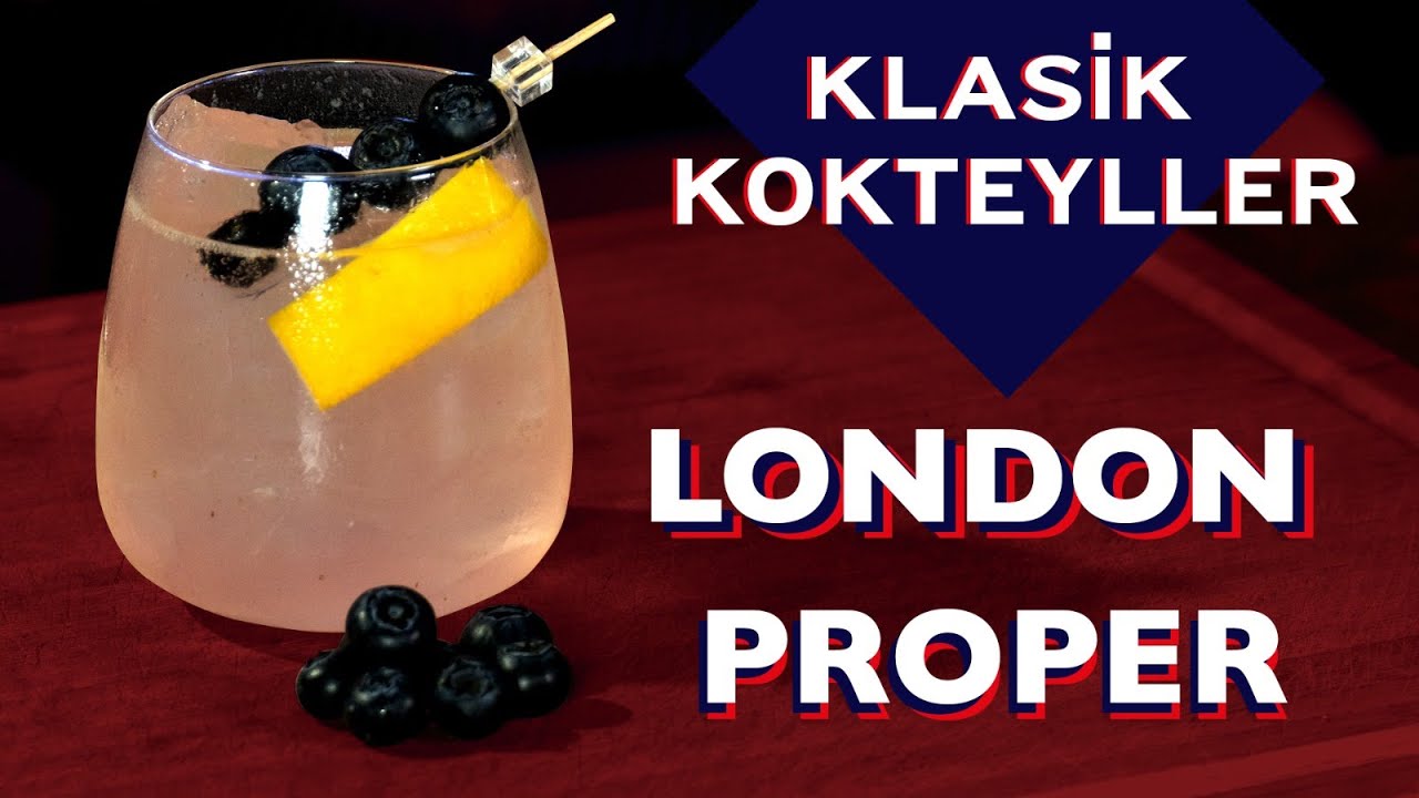 London Proper Kokteyli Nasıl Yapılır? // Dünya Cin Gününe Özel Klasik ...