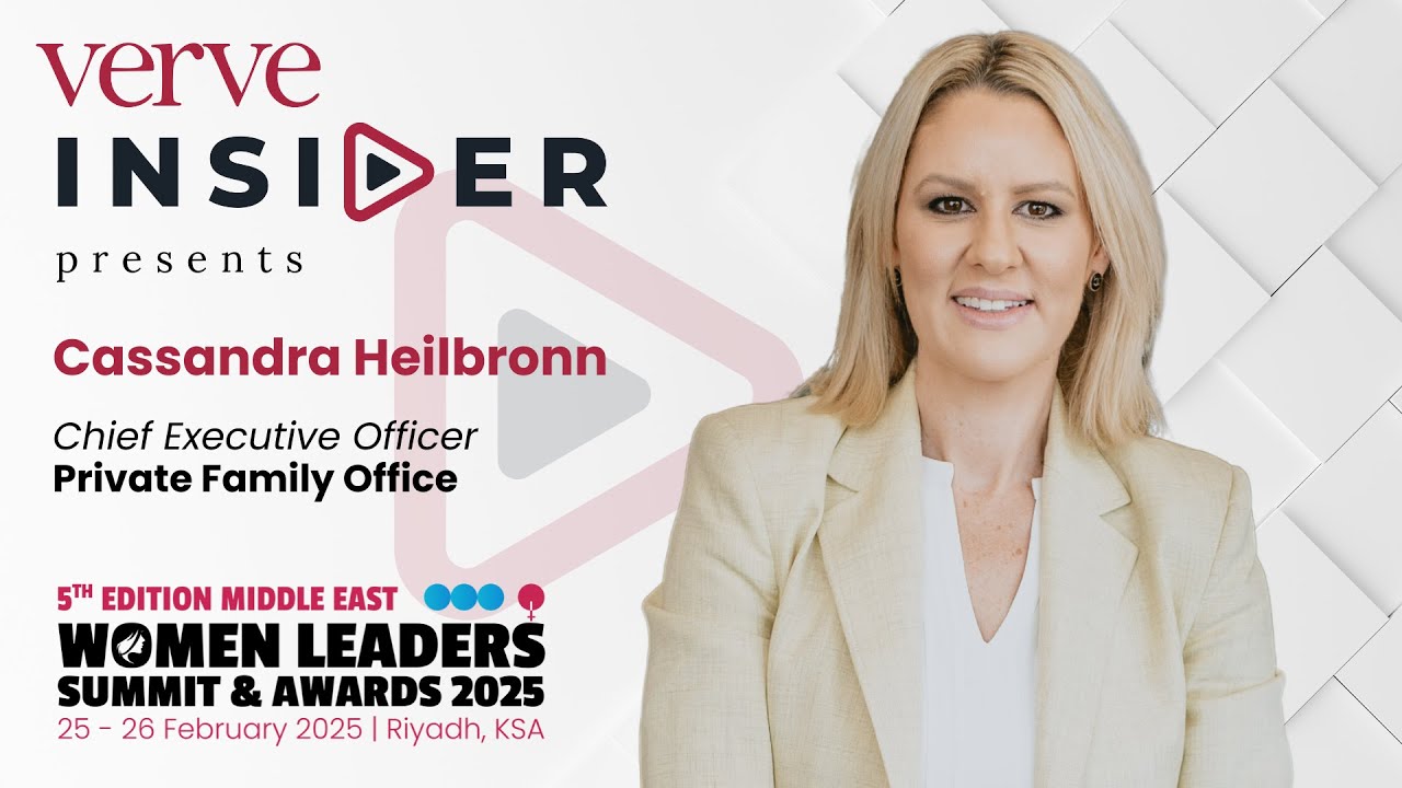 Verve Insider presents Cassandra Heilbronn at 5th Edition Middle East ...