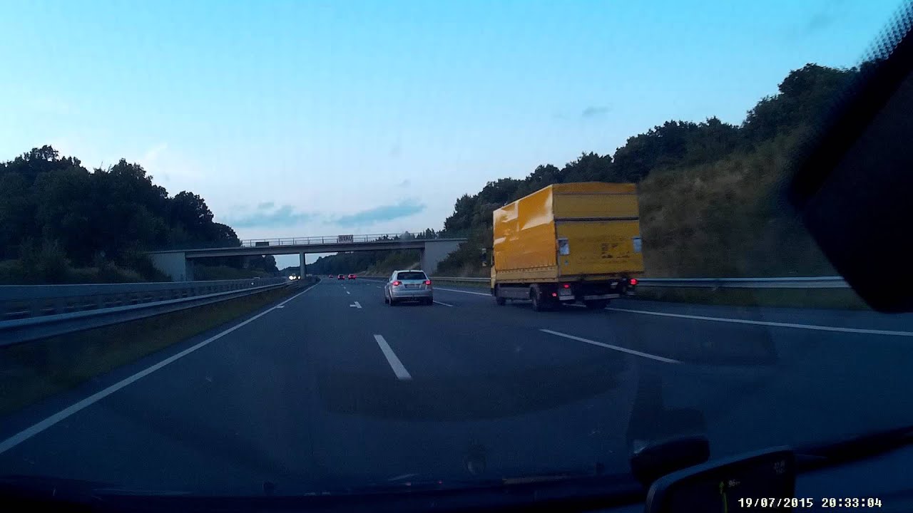 A 95 mph drive in Germany - YouTube
