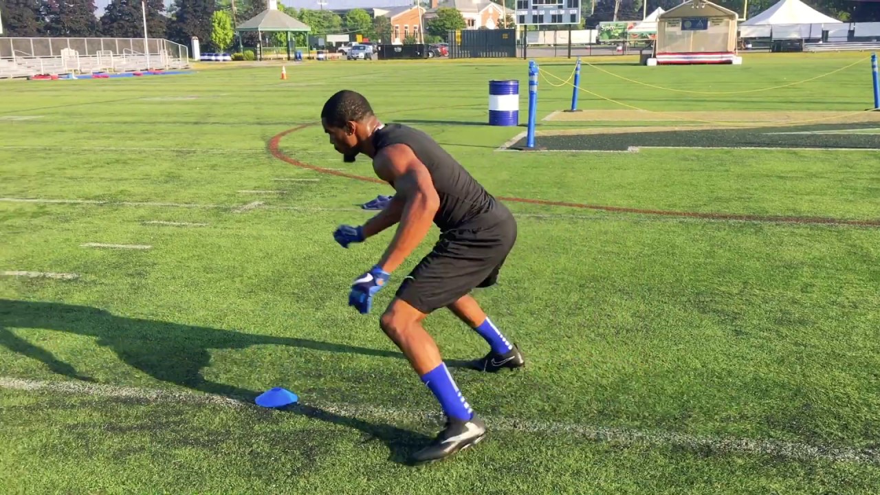 The Drill Factory: Wide Receiver Drills - The Drip - YouTube