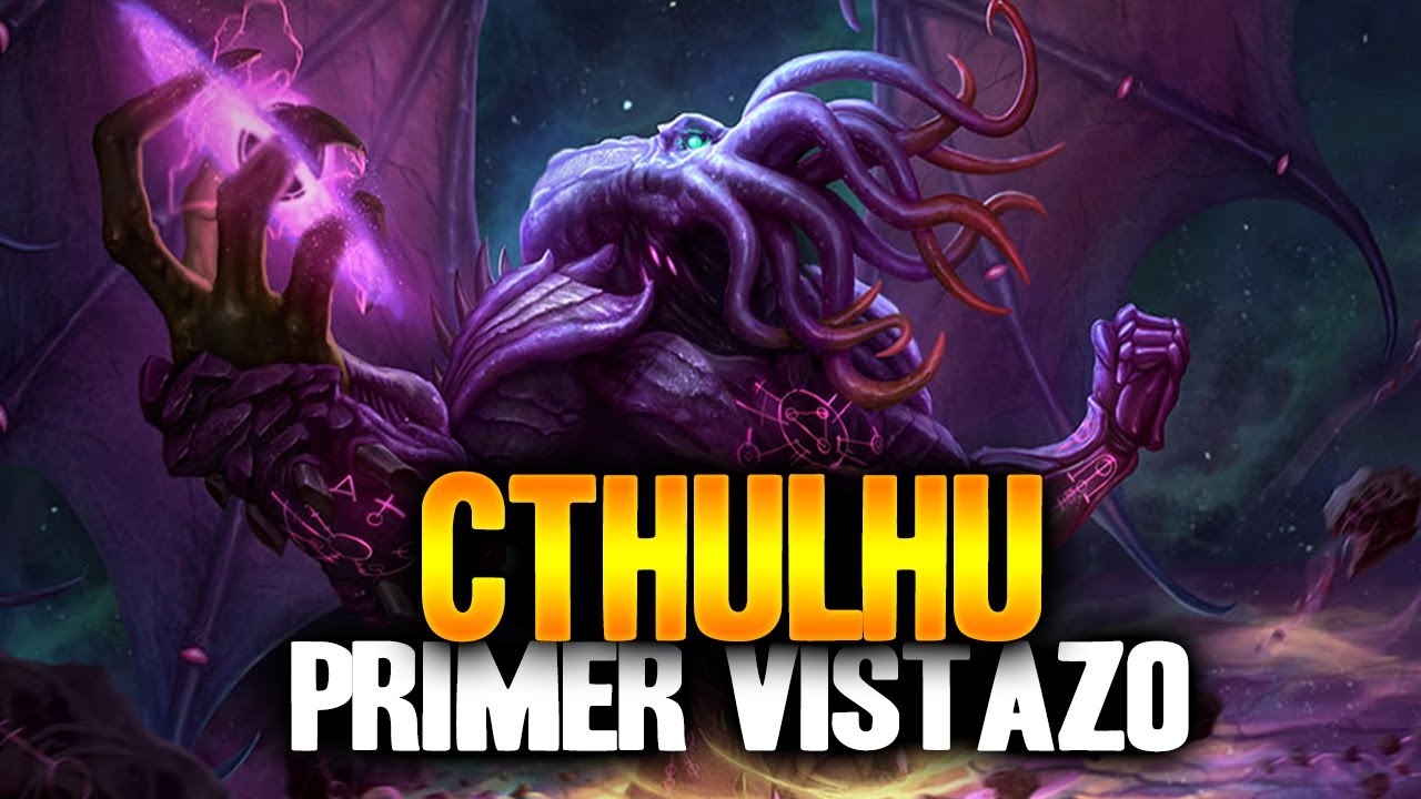 SMITE: CTHULHU Teaser Modelo INGAME, ROL y Habilidades - YouTube