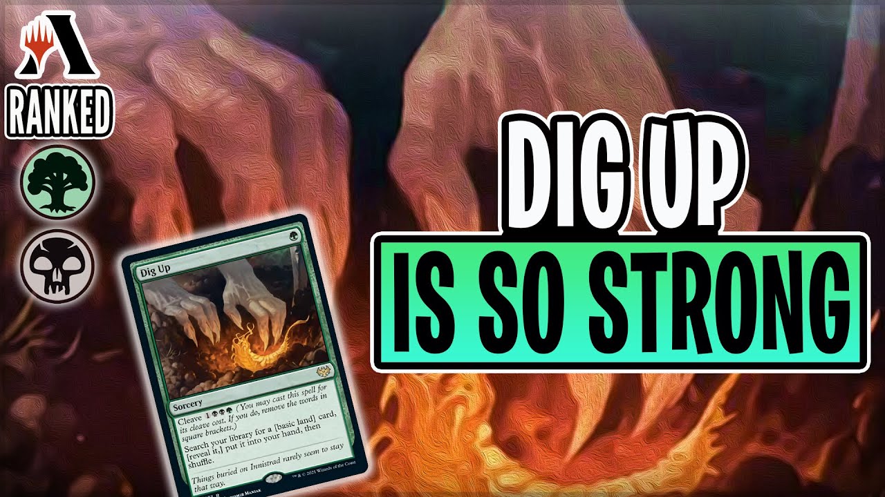 🟢⚫ Golgari 'Dig Up' Midrange | Ranked MTG Arena | Standard MTG ...