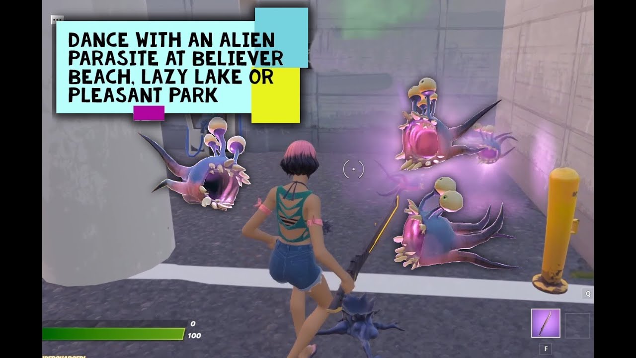Dance with an Alien Parasite at Believer Beach, Lazy Lake or Pleasant ...