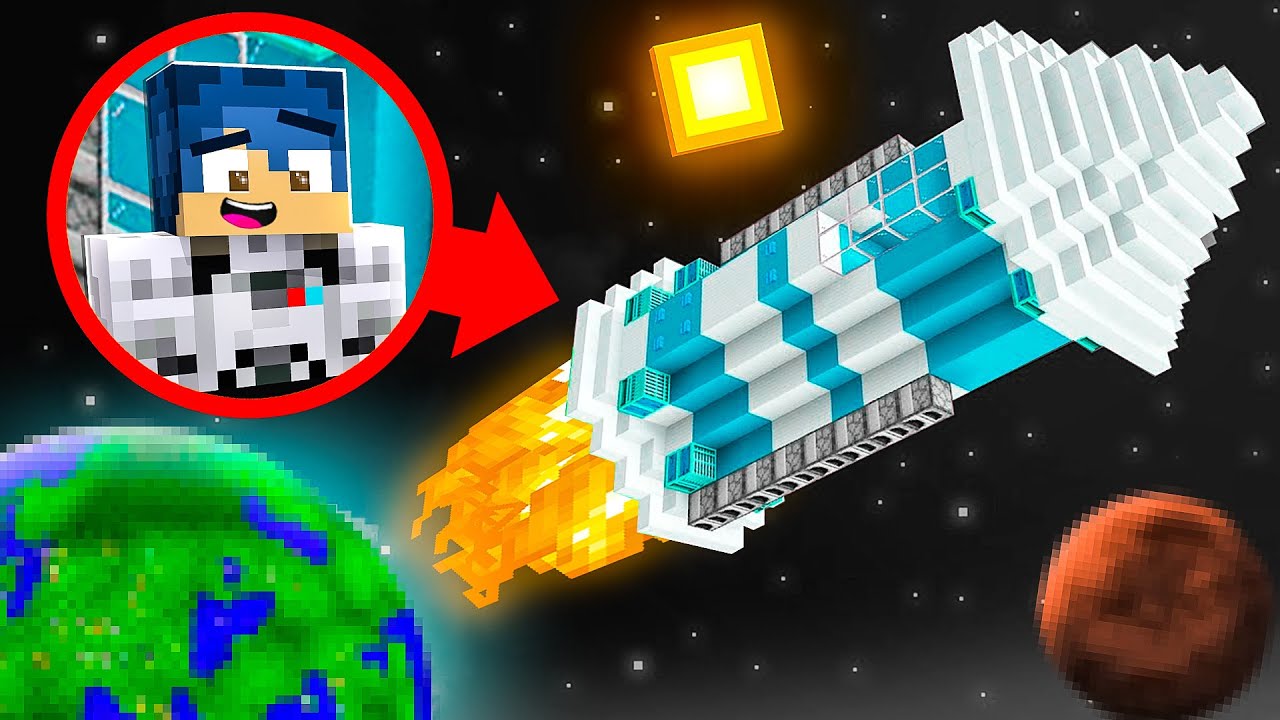 IN VIAGGIO NELL'UNIVERSO DI MINECRAFT! *FINE DEL MONDO* - YouTube