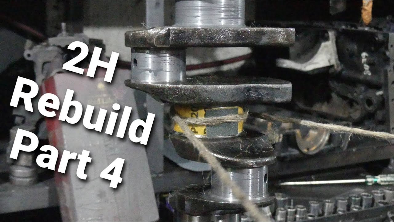 Toyota 2H Engine Rebuild Part 4 - YouTube