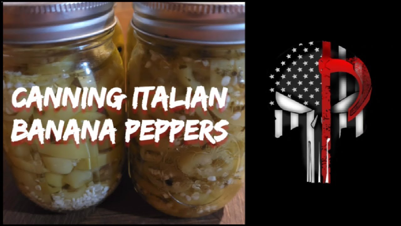Canning Italian Banana Peppers - YouTube